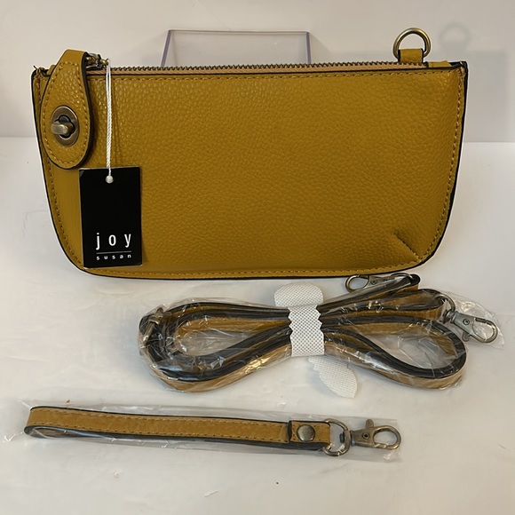 Joy Susan | Bags | Joy Susan Vegan Leather Wristlet Strap Crossbody ...